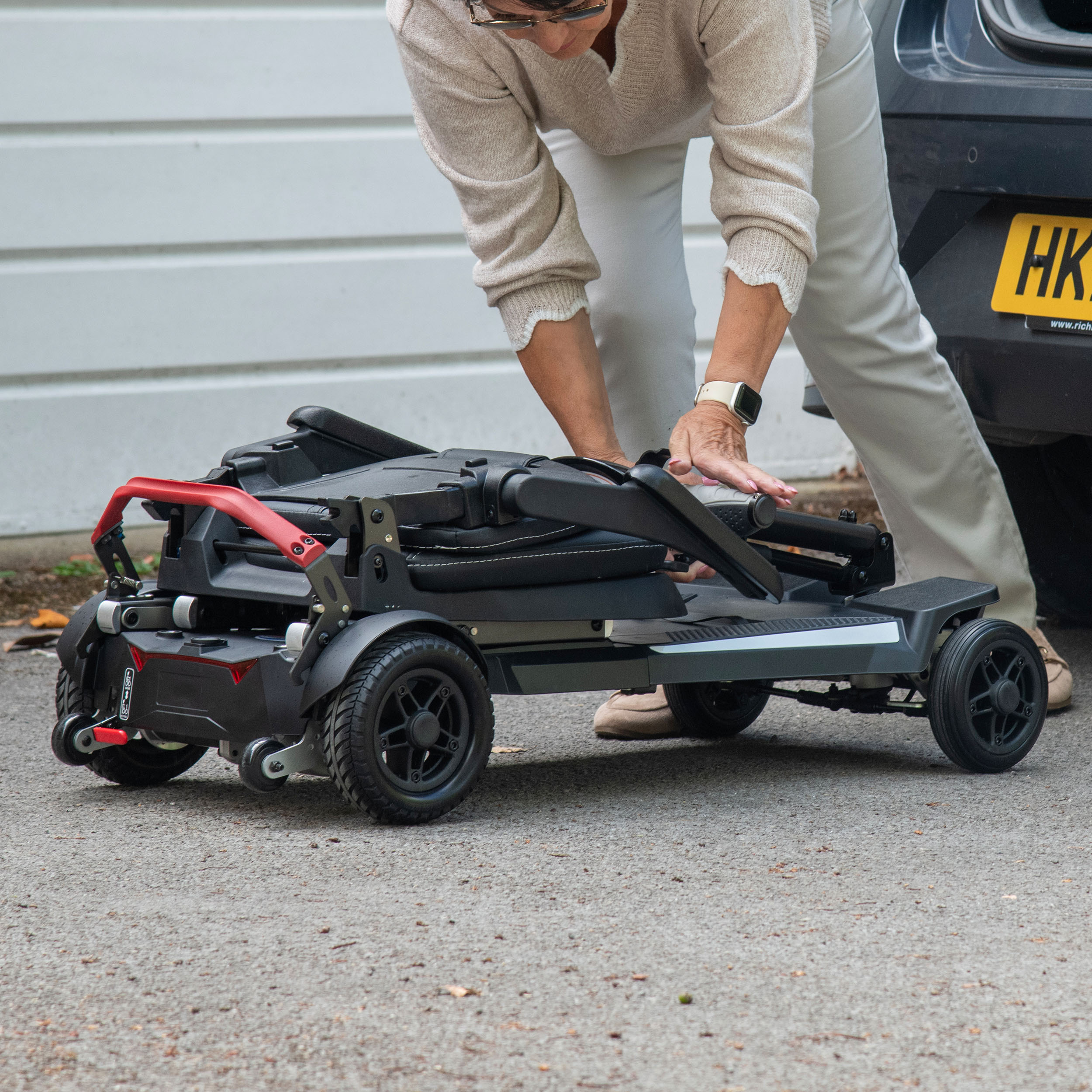 Solax Fold Flat - Lightweight Easy-Load Folding Boot Scooter – Glebe ...