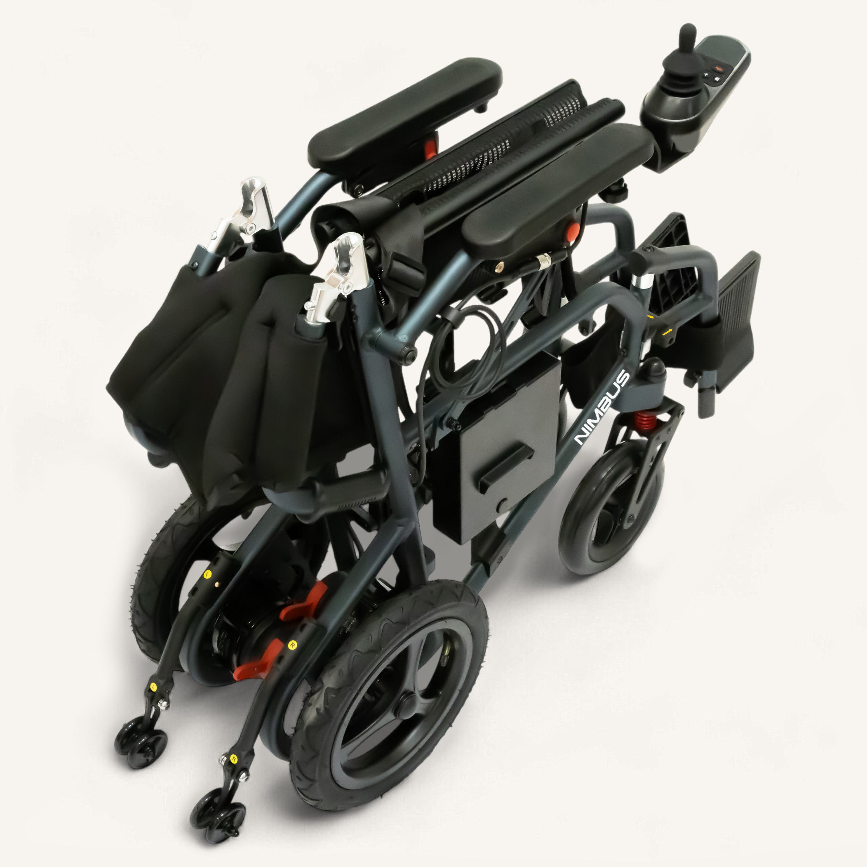 The Nimbus - 15.2kg Ultra Lightweight Folding Electric Wheelchair with ...