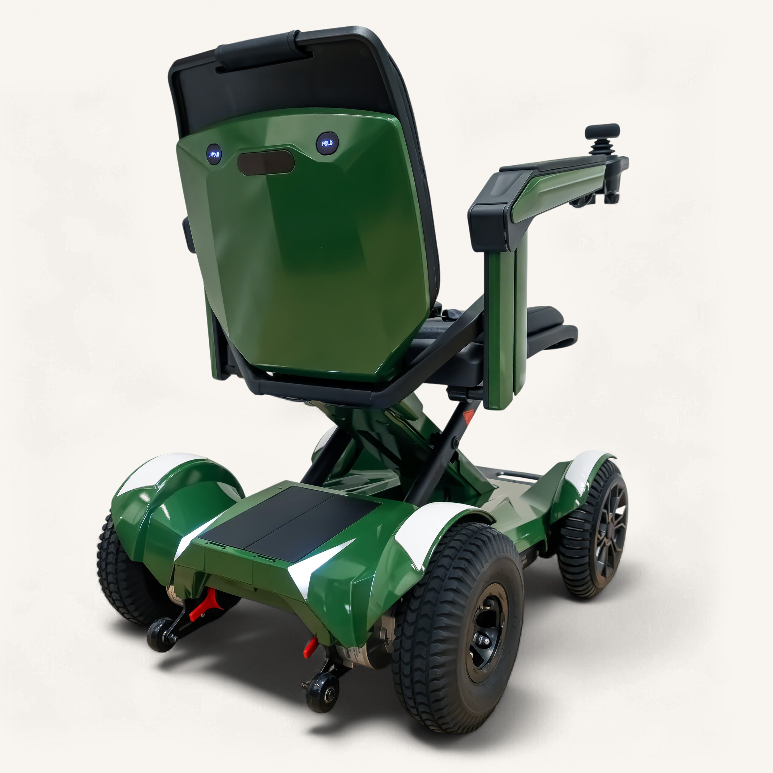 The Triumph - Solax Omni-Wheel Luxury Folding Powerchair – Glebe Mobility