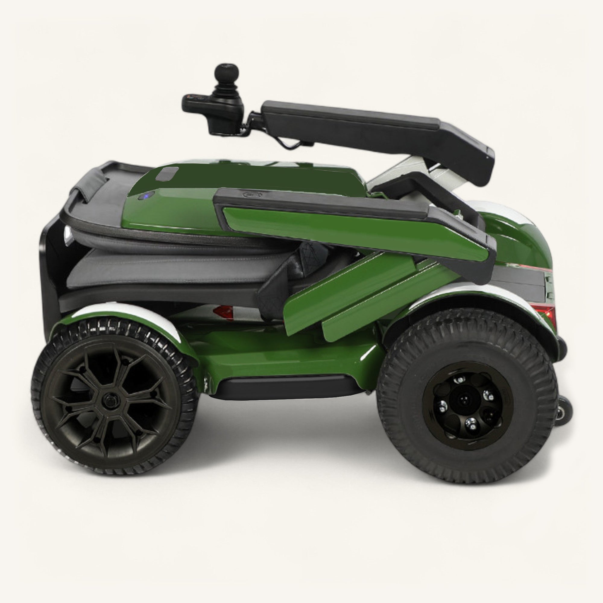 The Triumph - Solax Omni-Wheel Luxury Folding Powerchair – Glebe Mobility
