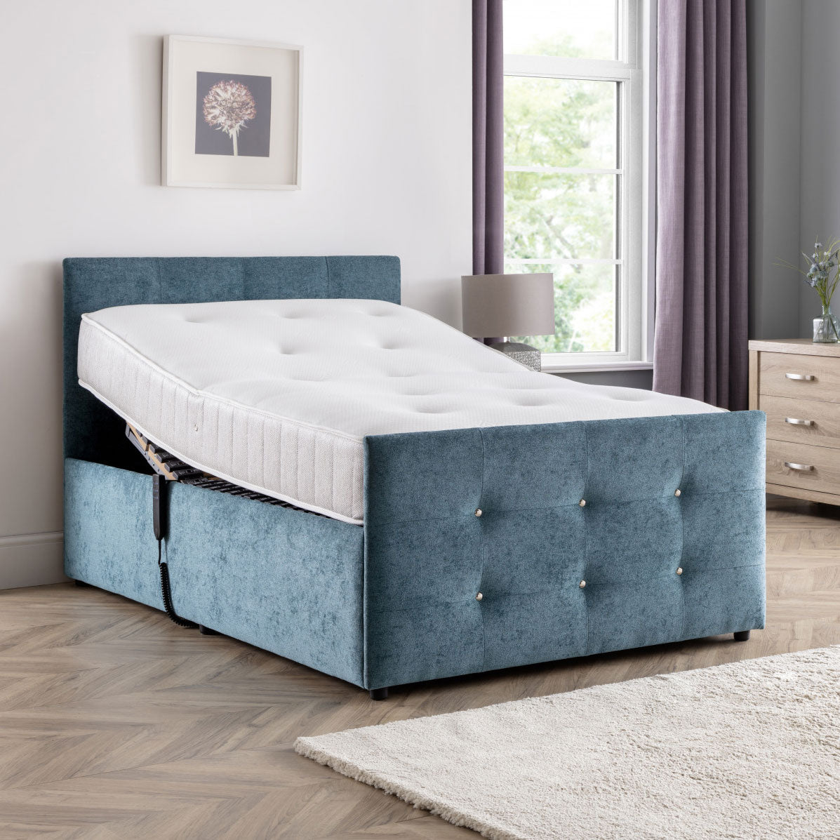 The Wiltshire - Height Adjustable Bed & Mattress Package – Glebe Mobility